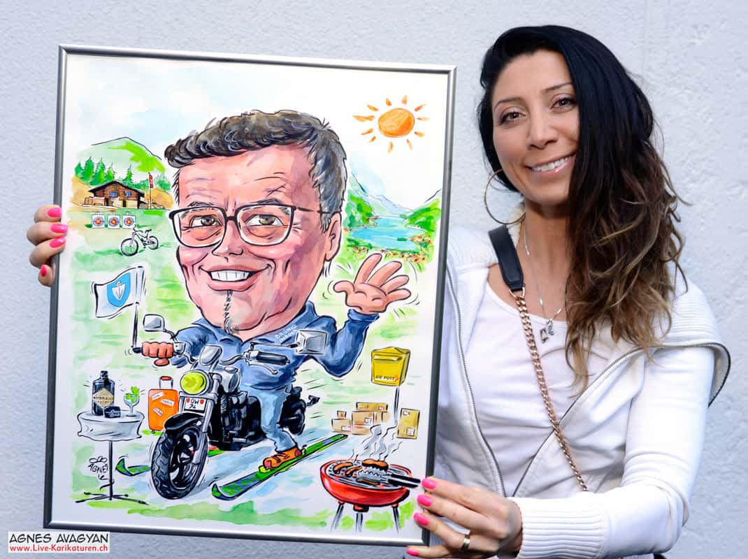 Porträtmalerei Angebote – Geschenkidee 60 Jahre Geburtstag